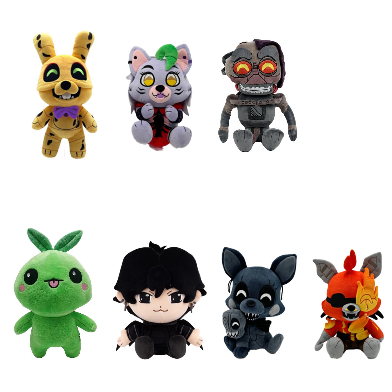 Five Nights At Freddy's Toys, 7 Pcs Fnaf Plushies Toys, Five Nights At ...