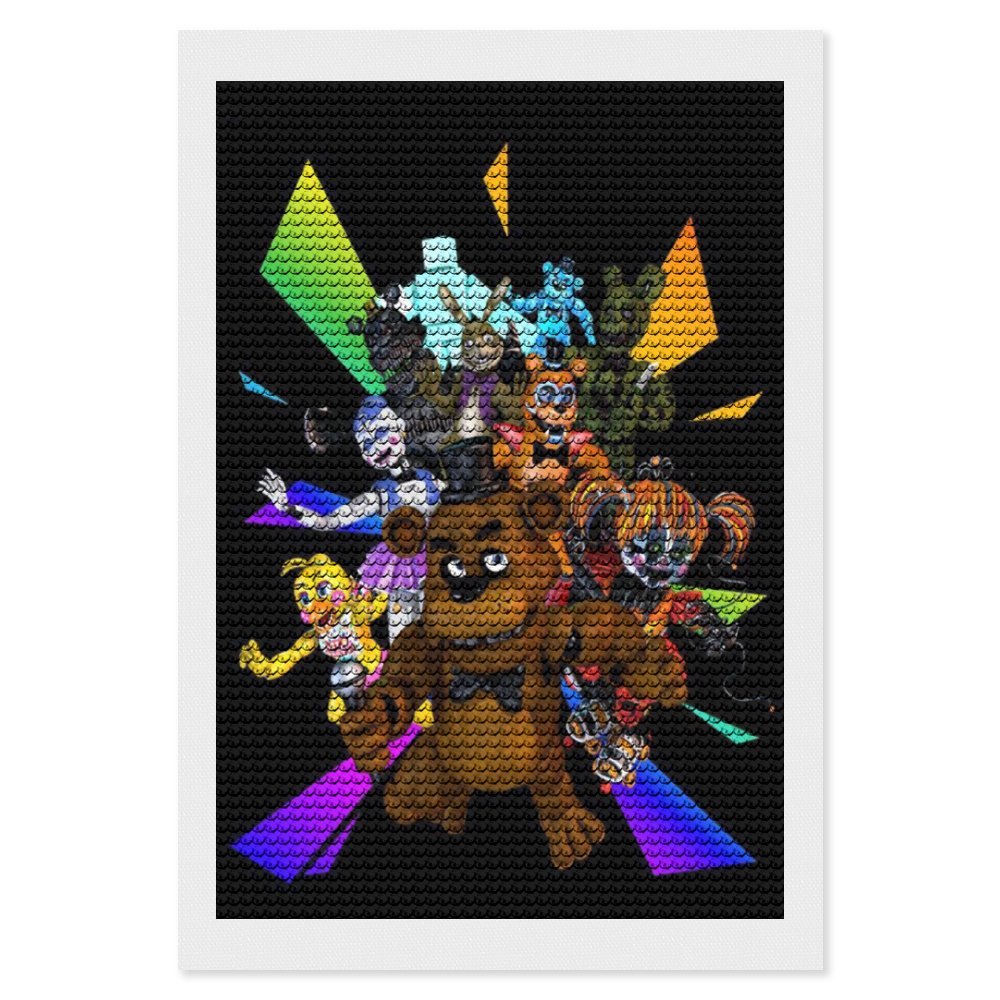 Five Nights At Freddy'sDIY 5D Diamond Art Kits for Adults Diamond Art ...