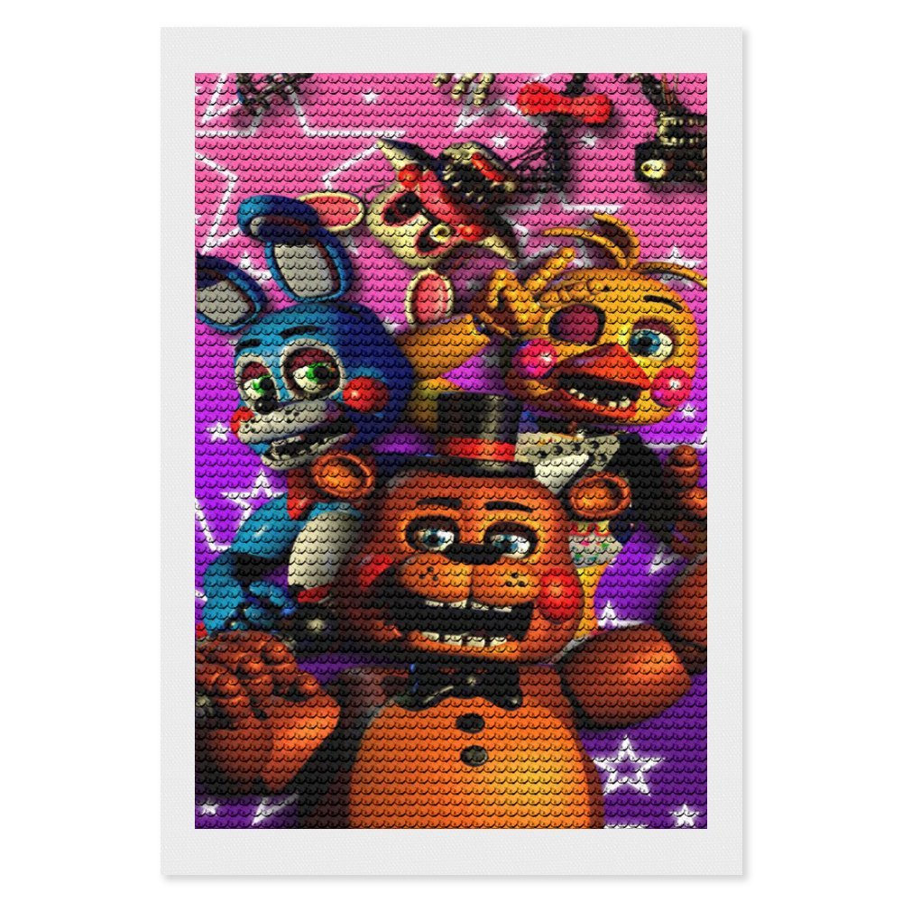 Five Nights At Freddy'sDIY 5D Diamond Art Kits for Adults Diamond Art ...
