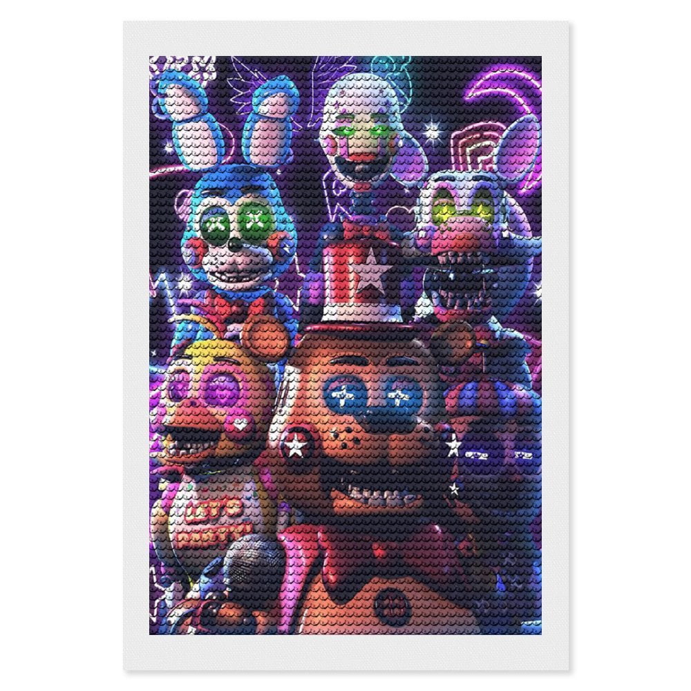 Five Nights At Freddy'sDIY 5D Diamond Art Kits for Adults Diamond Art ...