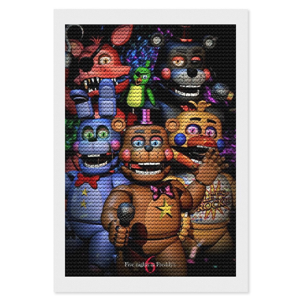 Five Nights At Freddy'sDIY 5D Diamond Art Kits for Adults Diamond Art ...