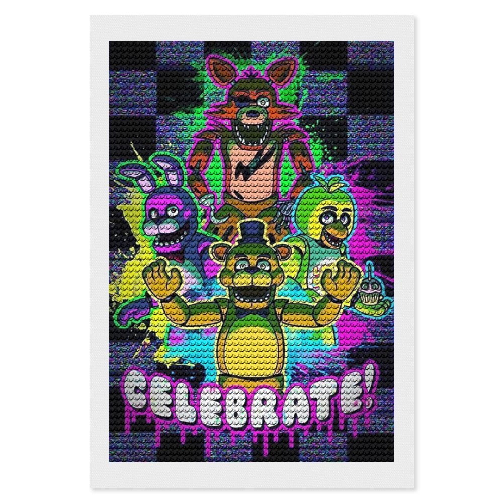 Five Nights At Freddy'sDIY 5D Diamond Art Kits for Adults Diamond Art ...