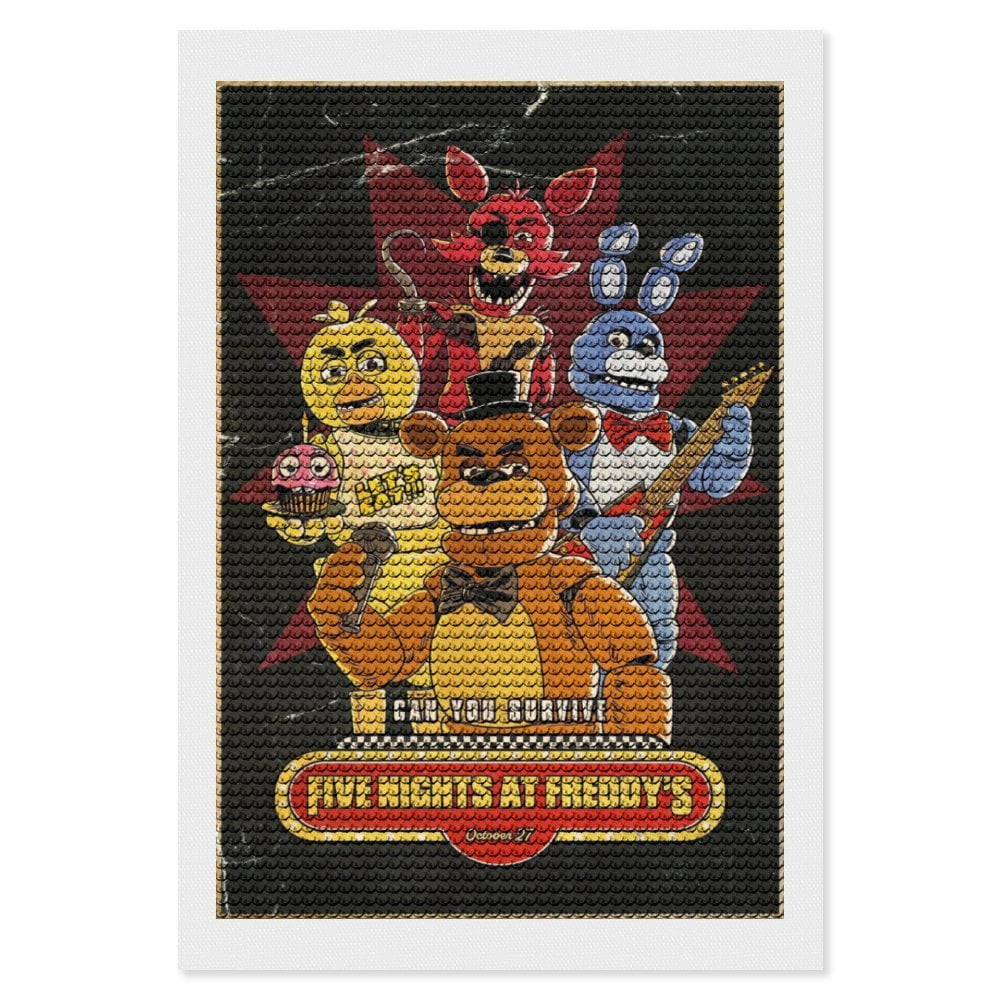 Five Nights At Freddy'sDIY 5D Diamond Art Kits for Adults Diamond Art ...