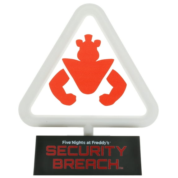Silver Buffalo Five Nights at Freddy's Security Breach Logo Boxed LED ...