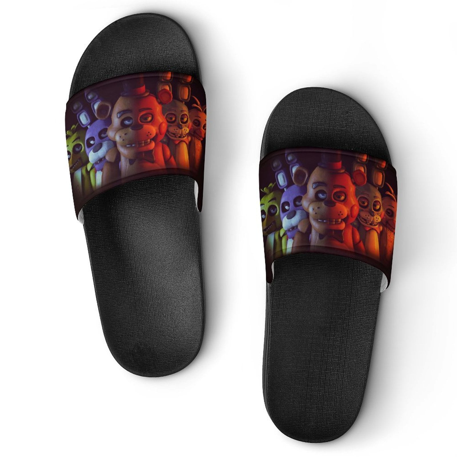 Five_Nights-FNAF-Freddy Slide Sandals for Women Men Pillow House ...