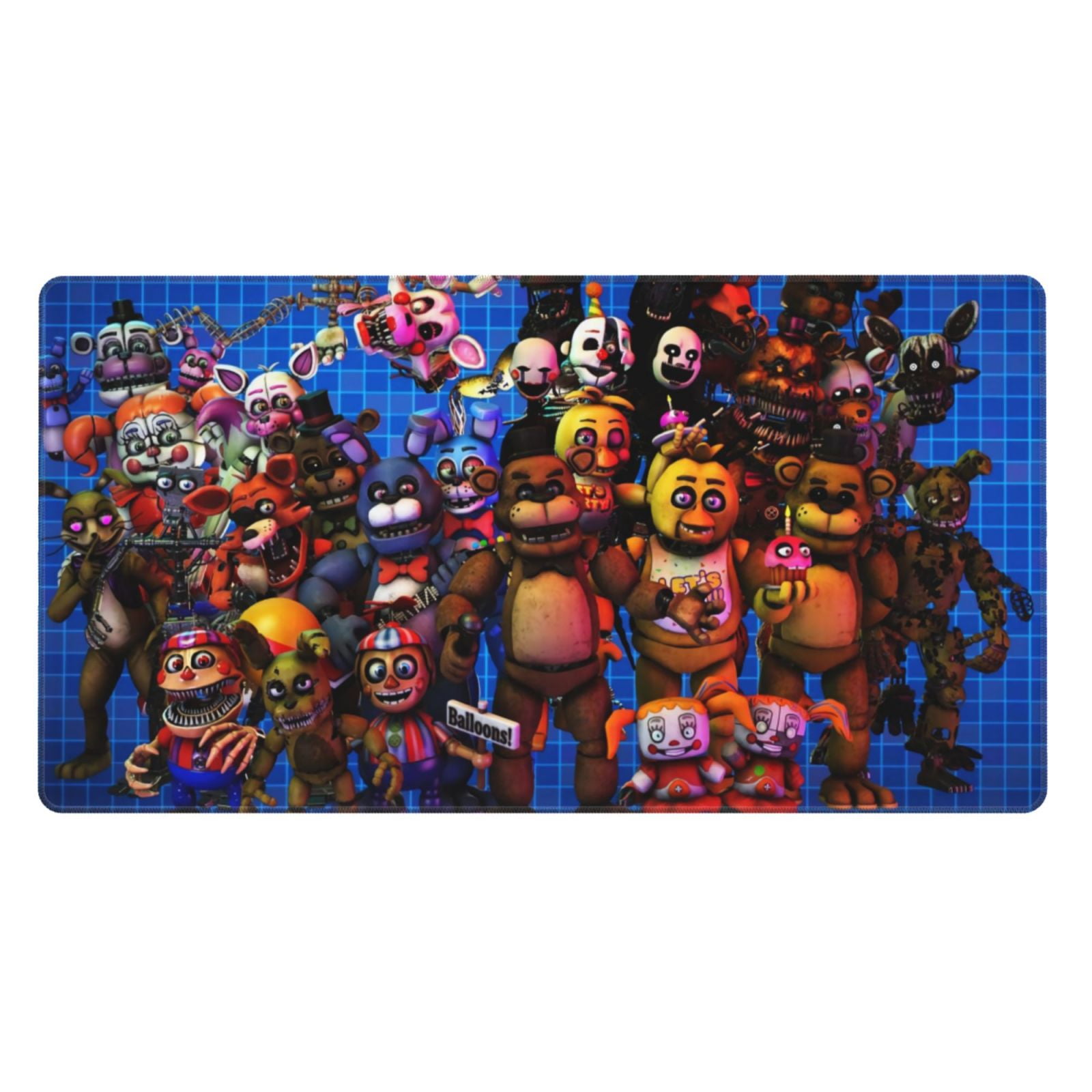 Five Nights At Freddy Fnaf Mouse Pad 15.8x29.5 In - Extended Contour ...