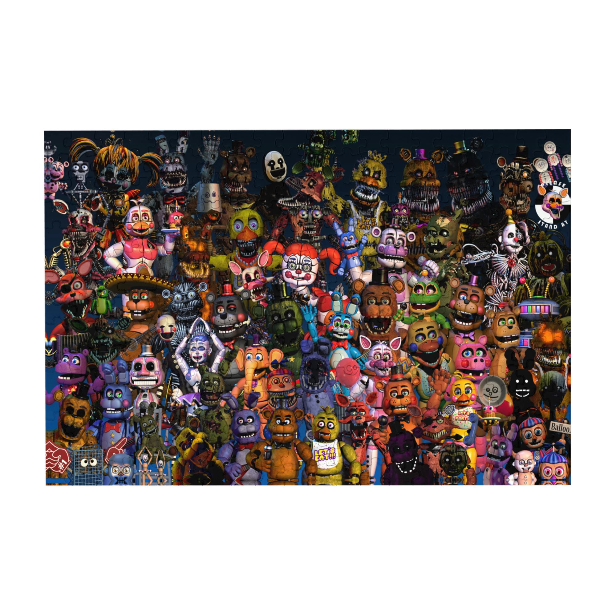 Five Nights At Freddy'S 300 Piece Puzzles For Adults And Kids, Wooden ...
