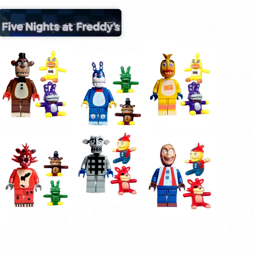 Five Nights at Freddy's Action Figures, 188Pcs/Sets Five Nights at ...