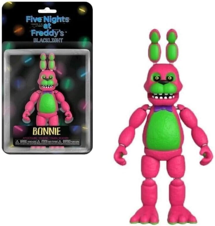 Five Nights at Freddy's Action Figures Blacklight Series Articulated ...