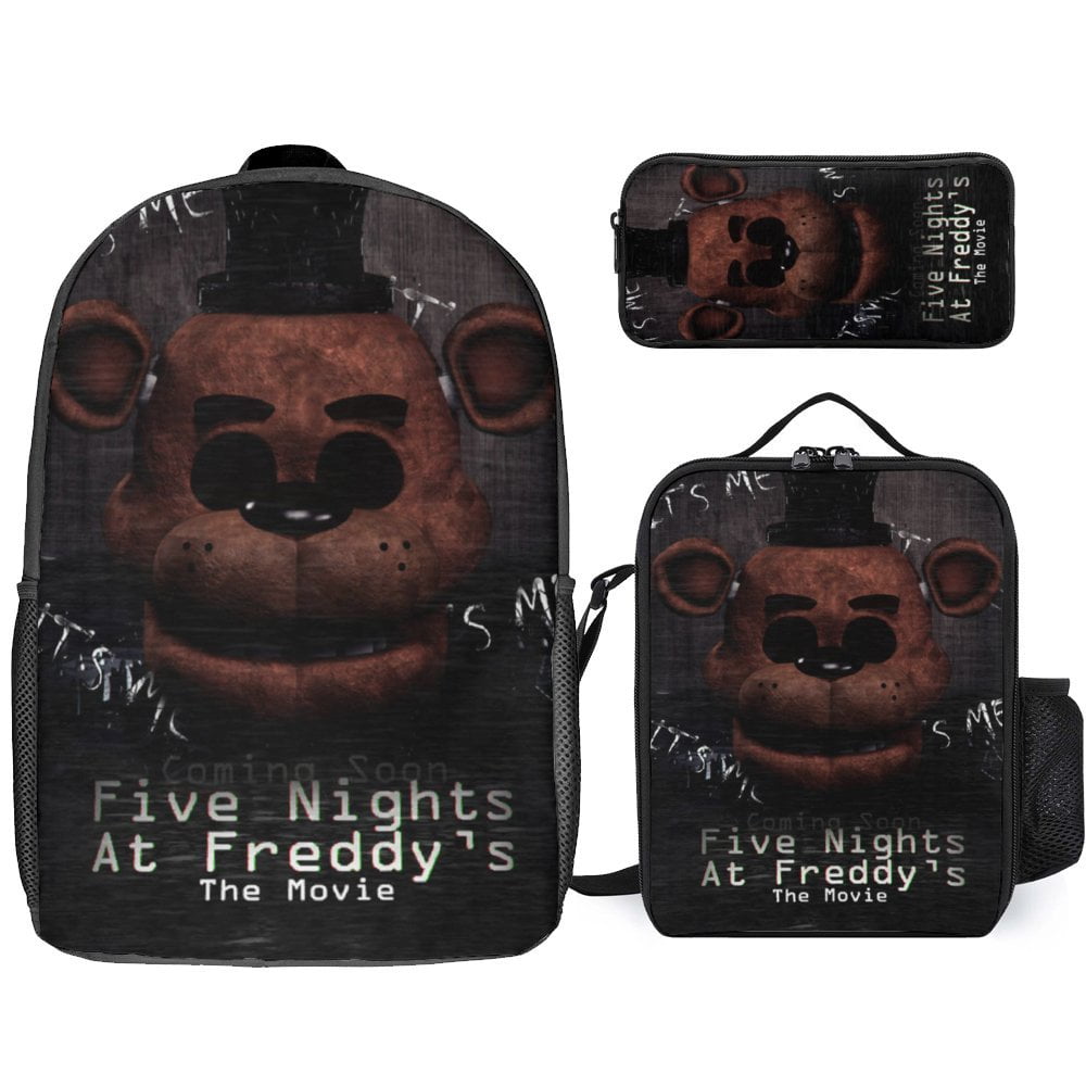 Five Nights At Fredd Backpack Set Cartoon Backpacks with Pencil Case ...