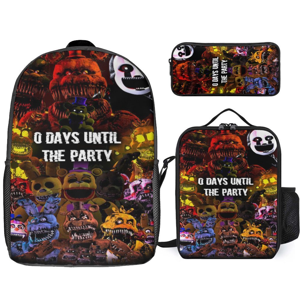 Five Nights At Fredd Backpack Set Cartoon Backpacks with Pencil Case ...