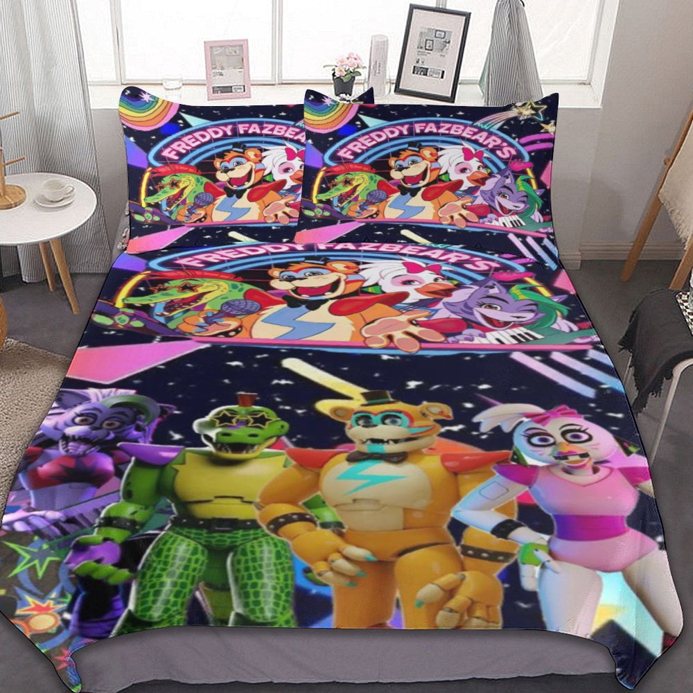 Five Nights At Fre-dd Bedding Set Twin Size,Five Nights At Fre-dd Five ...