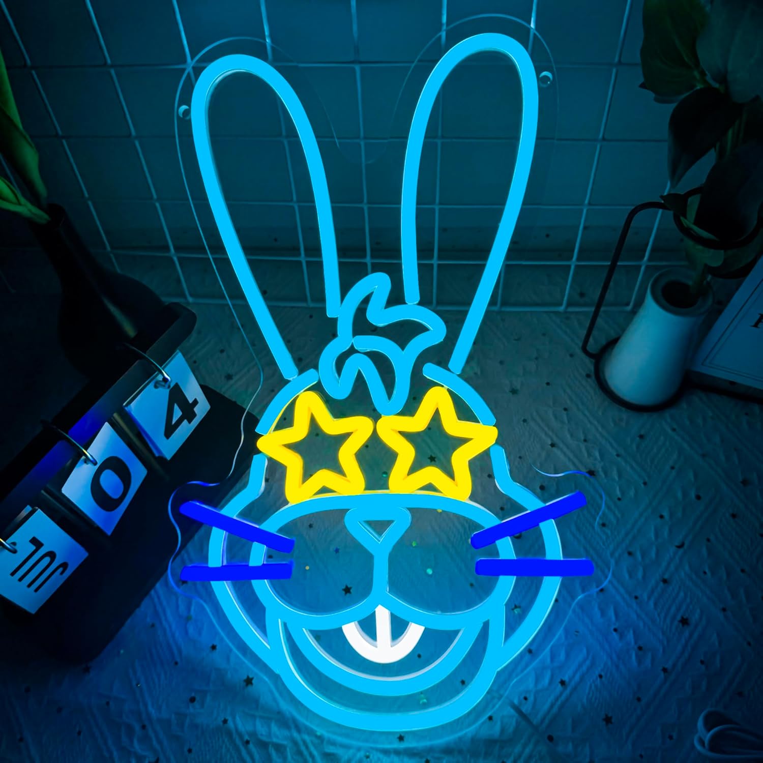 Five Nights at Freddy's Bonnie Rabbit Neon Signs for Wall Decor ...