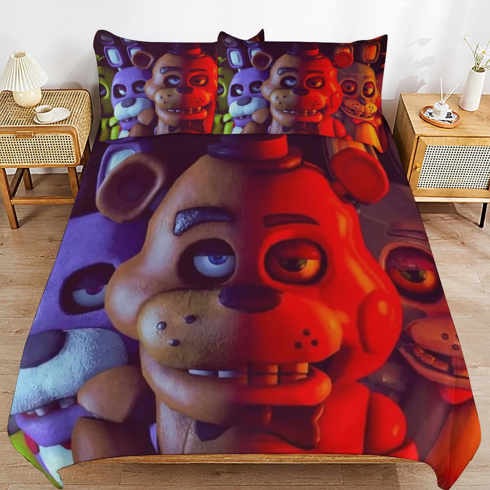 Five Nights at Freddy's FNAF 3 Pieces Bedding Set 3D Printed ...