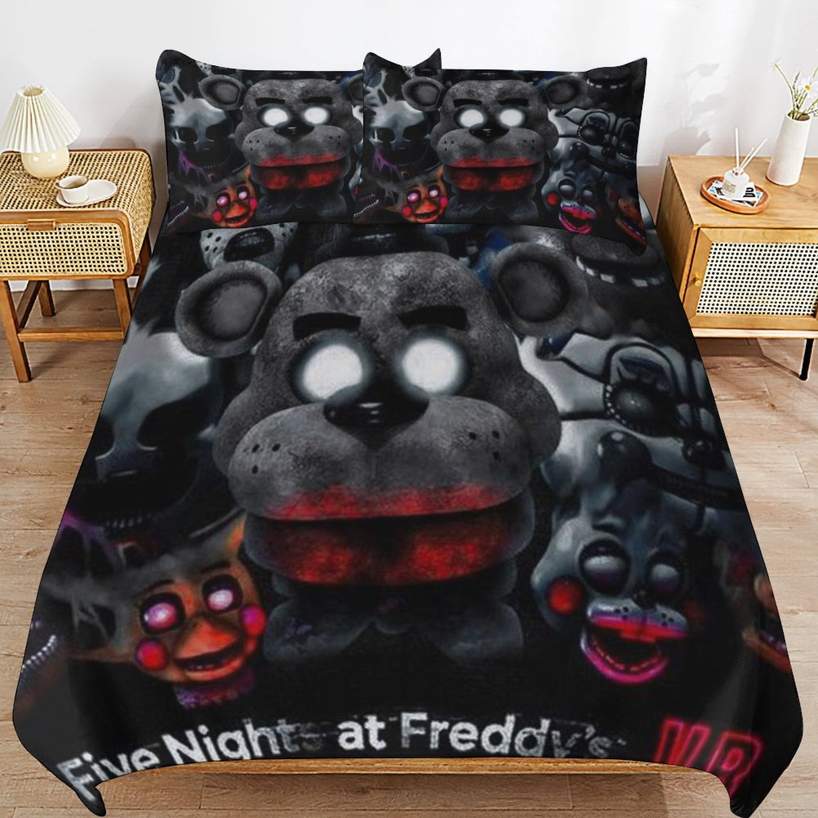 Five Nights at Freddy's FNAF 3 Pieces Bedding Set 3D Printed ...