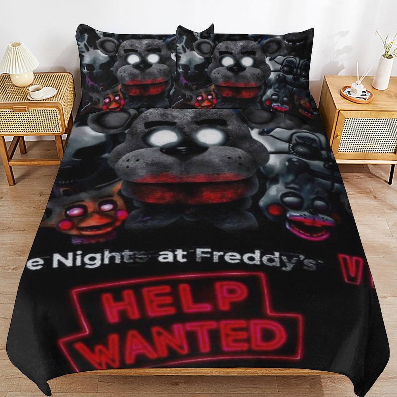 Five Nights at Freddy's FNAF 3 Pieces Bedding Set 3D Printed ...