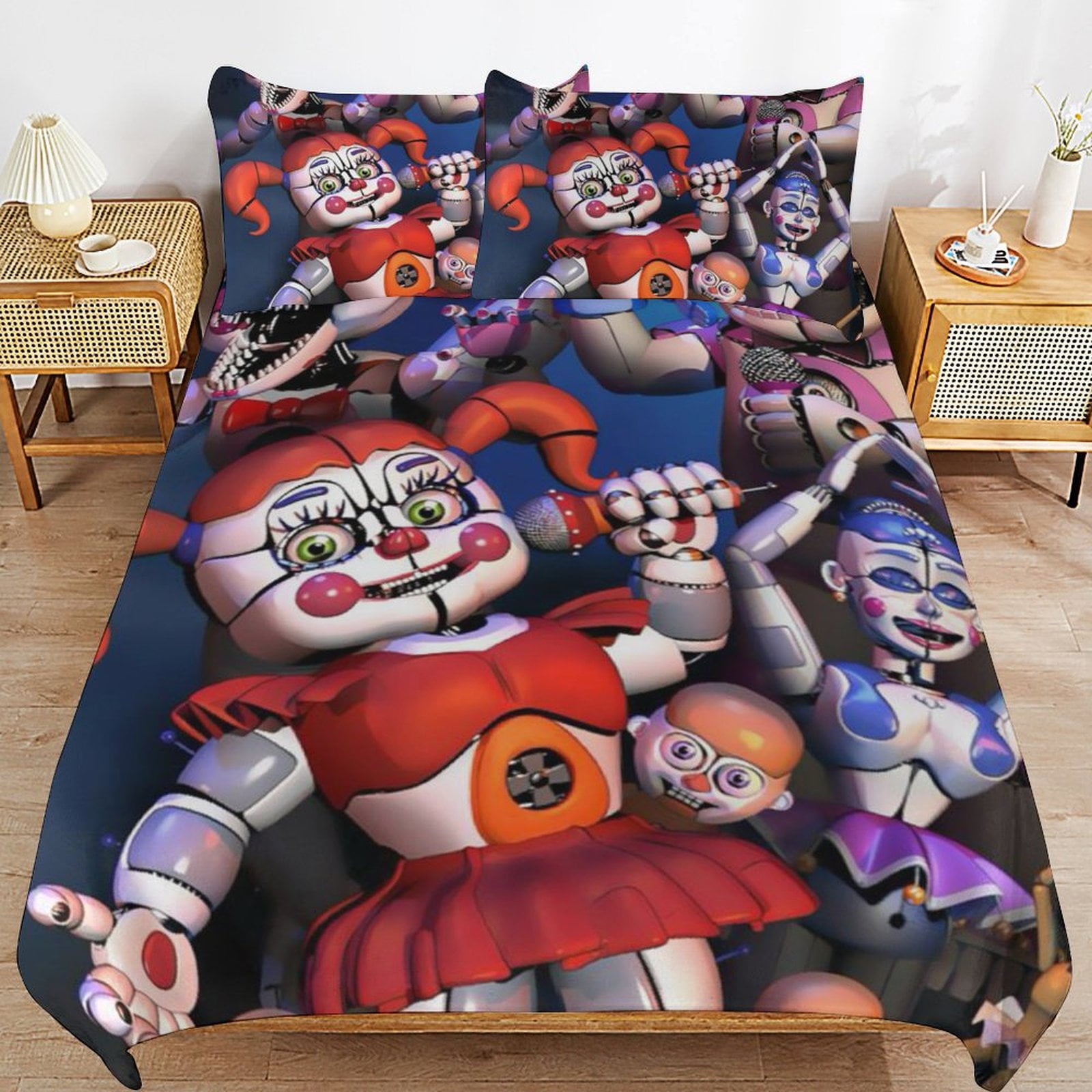 Five Nights at Freddy's FNAF 3 Pieces Bedding Set 3D Printed ...