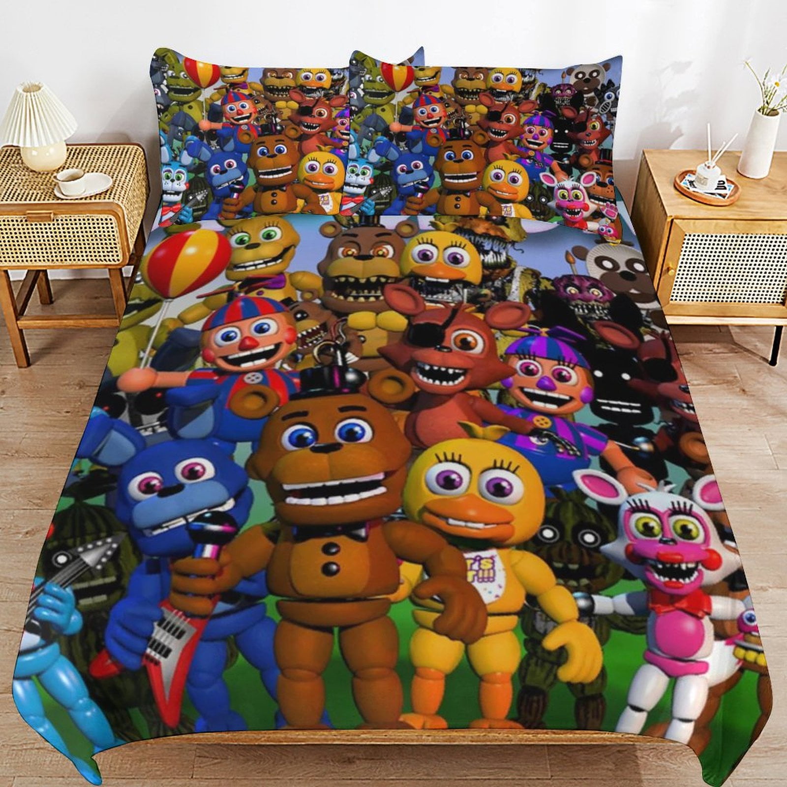 Five Nights at Freddy's FNAF 3 Pieces Bedding Set 3D Printed ...