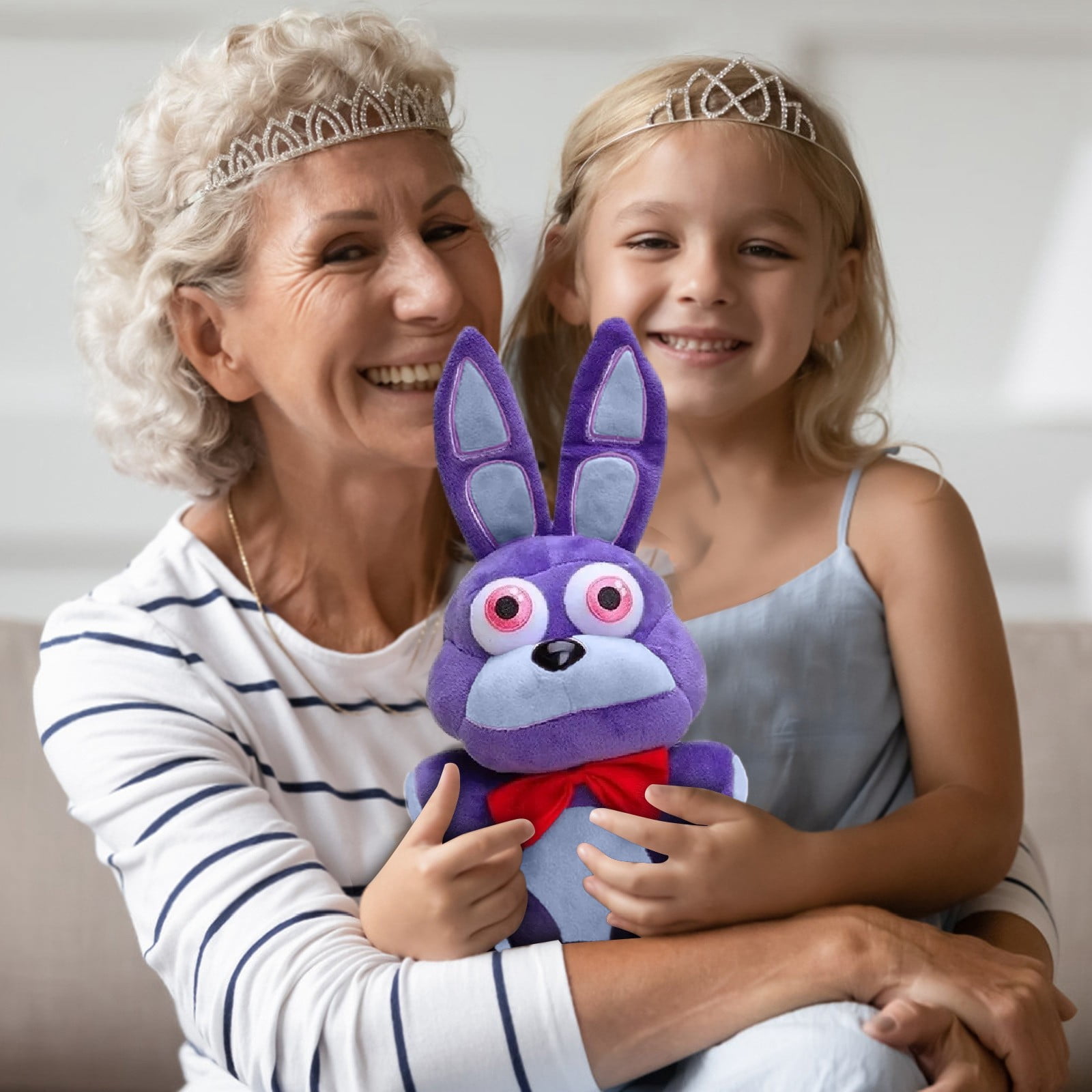 Five Nights at Freddy's FNAF, 7 Inch Adorable Purple Bunny Plush Toy ...