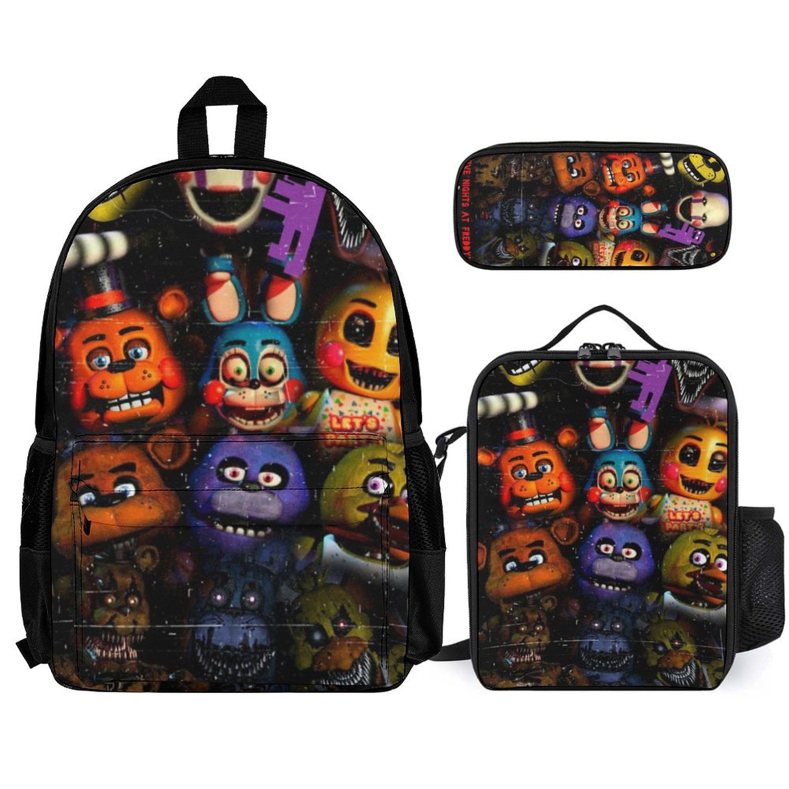 Five Nights at Freddy's FNAF Cartoon Men And Women Backpack Cute ...