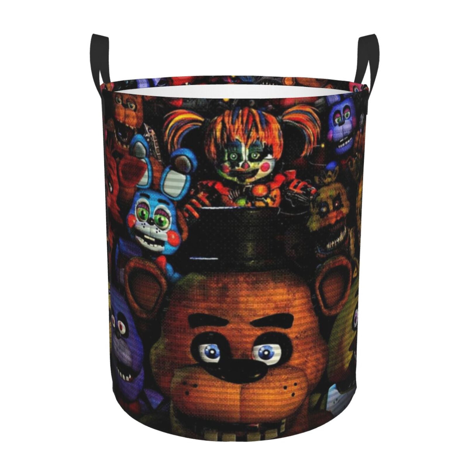 Five Nights at Freddy's Laundry Hamper Basket with Handles, Lightweight ...