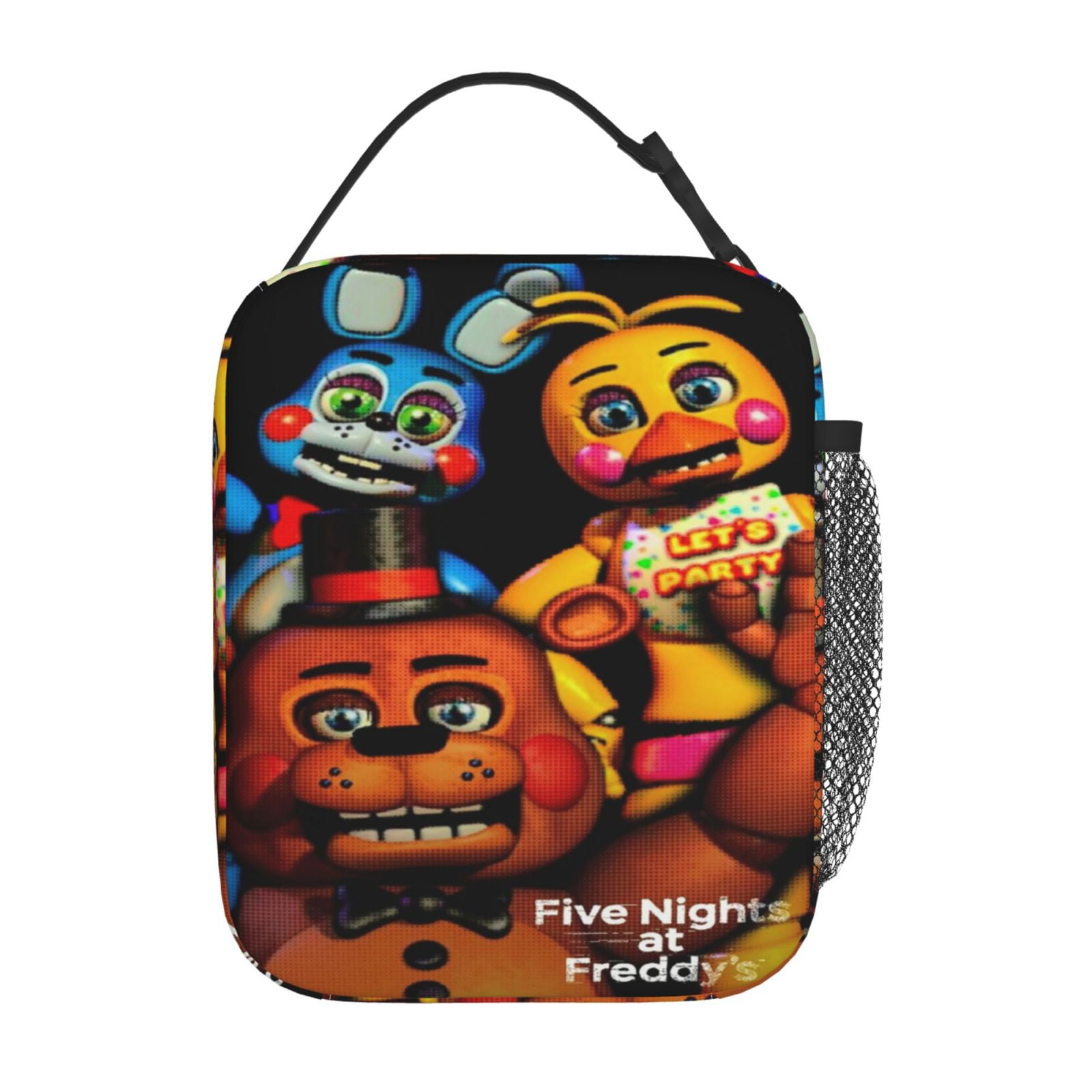 Five Nights At Fredd Lunch Bag Lunch Box Reusable Lightweight Fox Bear ...
