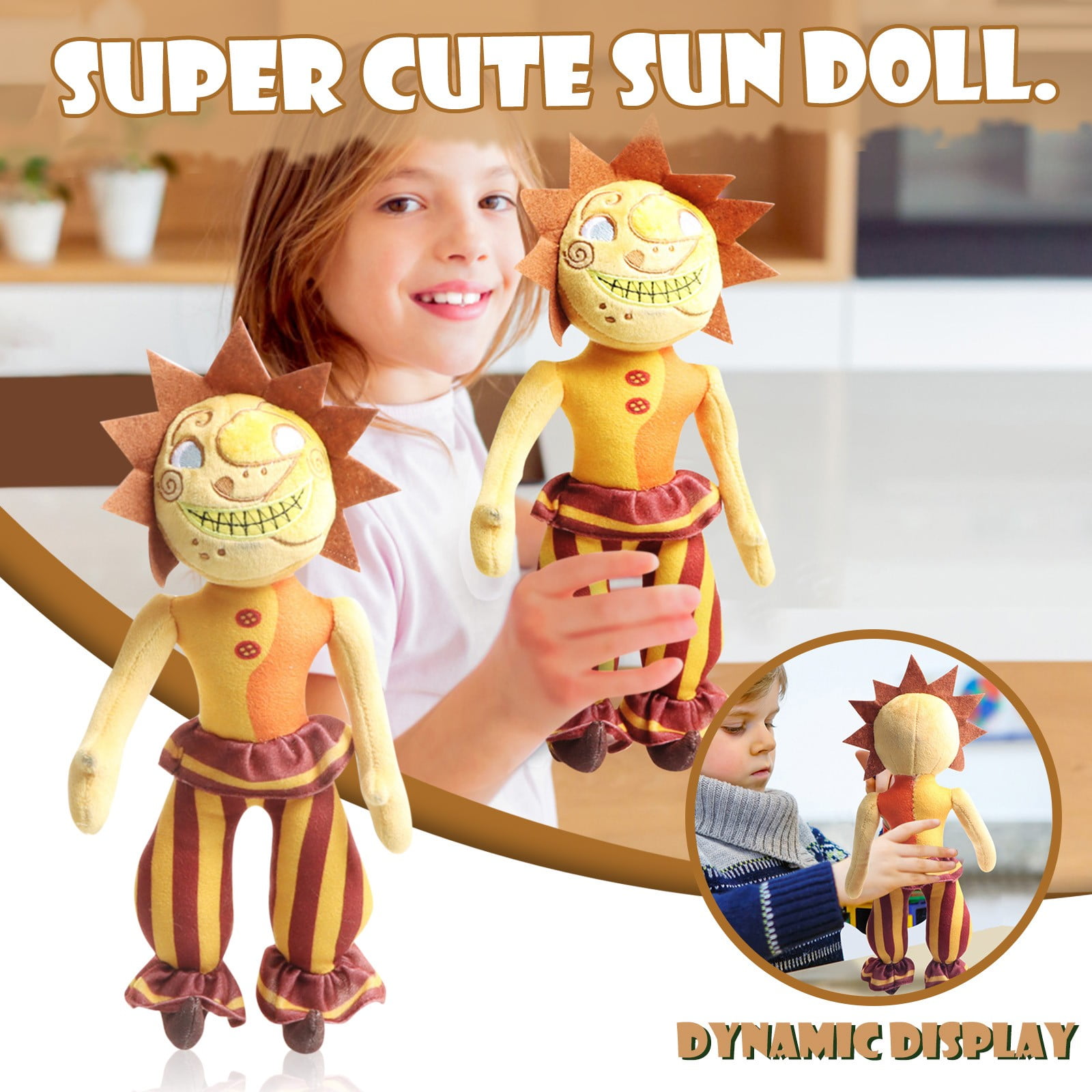 Five Nights At Freddy's Plushies, 12 Inch Five Nights at Freddy's: Sun ...