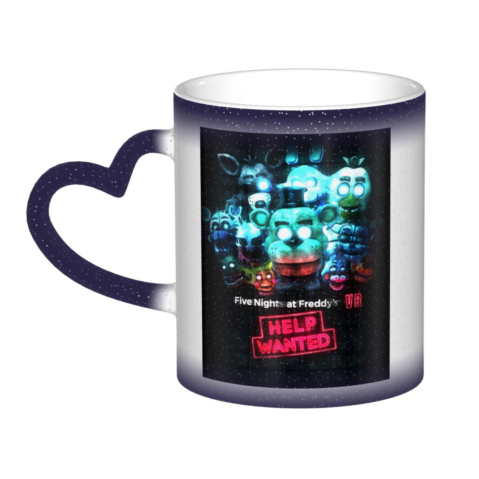 Five Nights At Freddy's Porcelain Coffee Mugs, 11 Ounces Ceramic Coffee ...