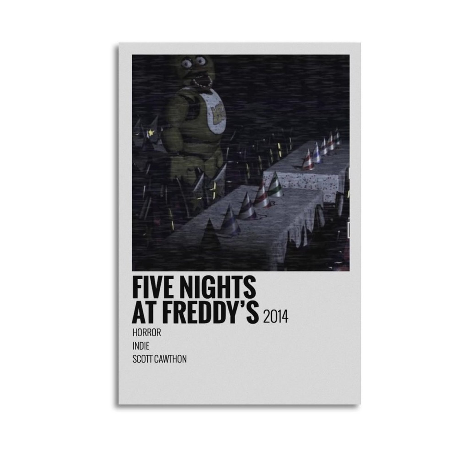 Five Nights at Freddy's Poster Decoration Vibrant High-end Wall Posters ...