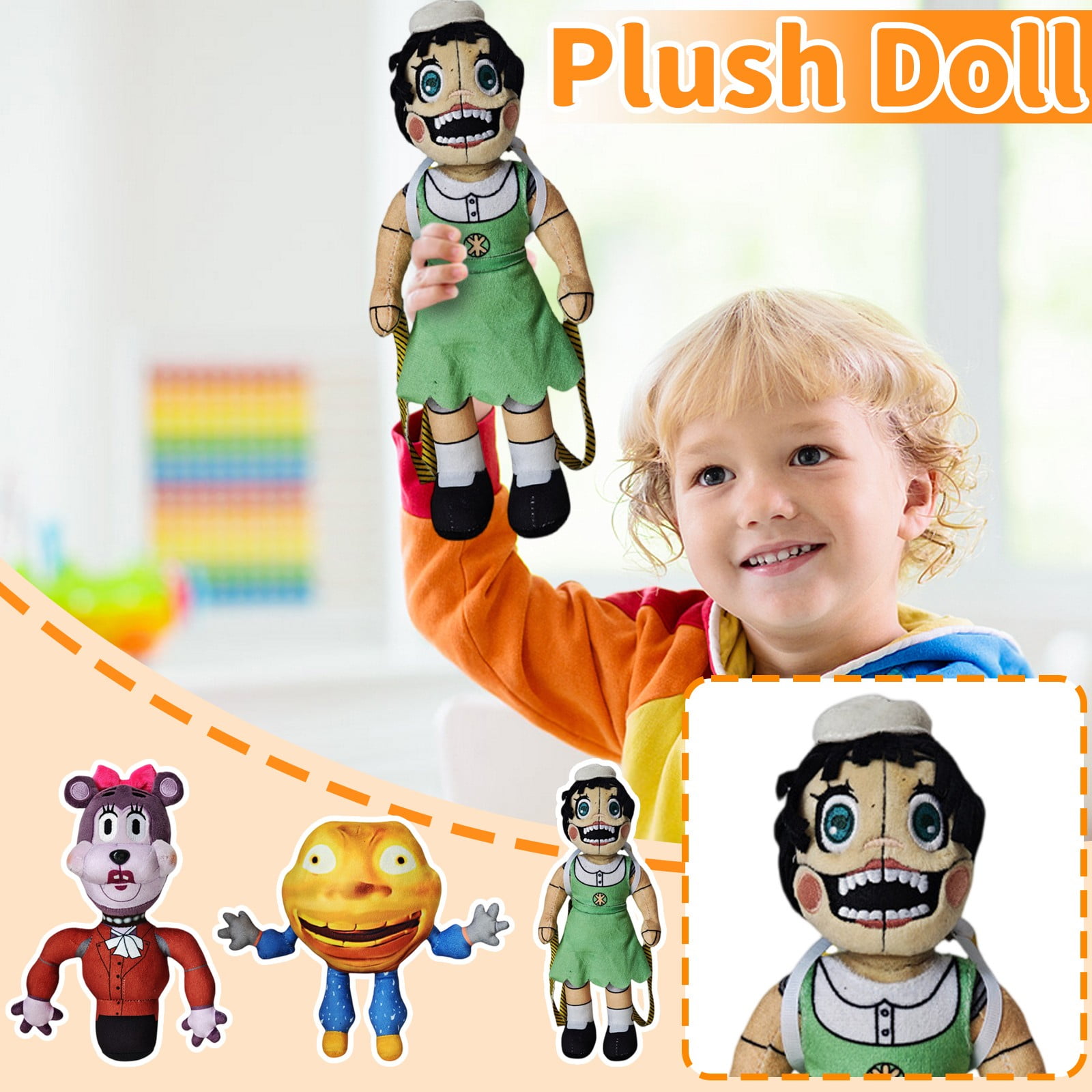 Five Nights at Freddy's Secret of the Mimic Plush Toys, 10.24" Jackie ...