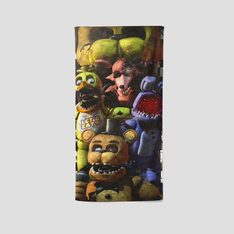 Five Nights at Freddy's has launched a distinctive single-sided towel ...