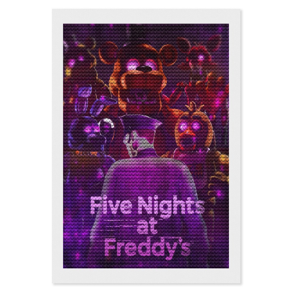 Five Nights At Fre-dd DIY 5D Diamond Art Kits for Adults Diamond Art ...