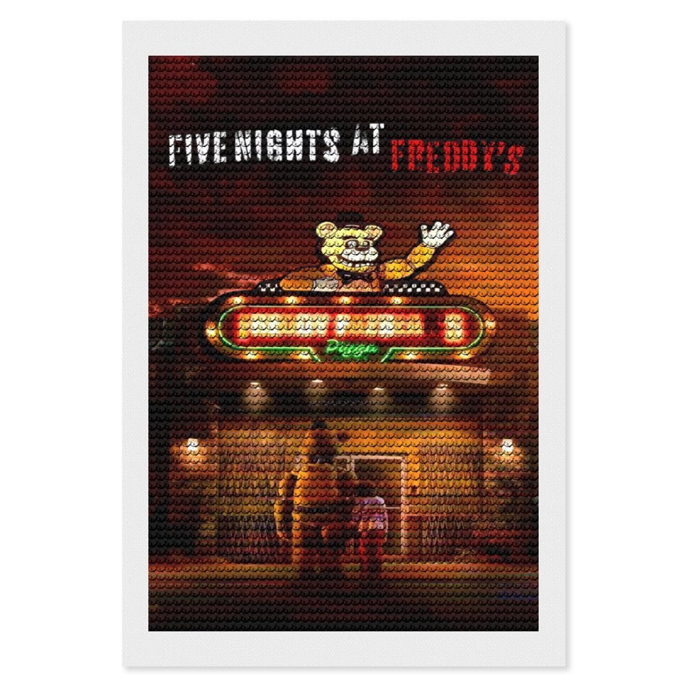 Five Nights At Fre-dd DIY 5D Diamond Art Kits for Adults Diamond Art ...