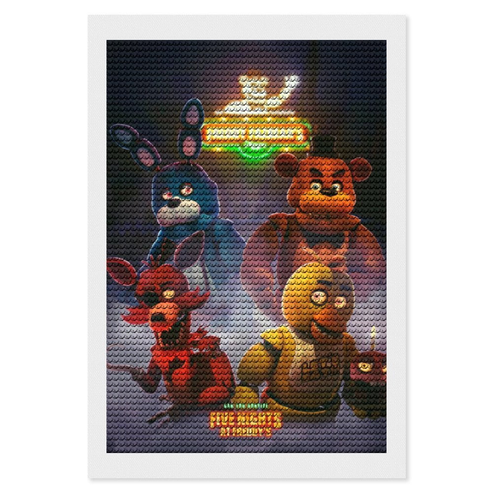 Five Nights At Fre-dd DIY 5D Diamond Art Kits for Adults Diamond Art ...