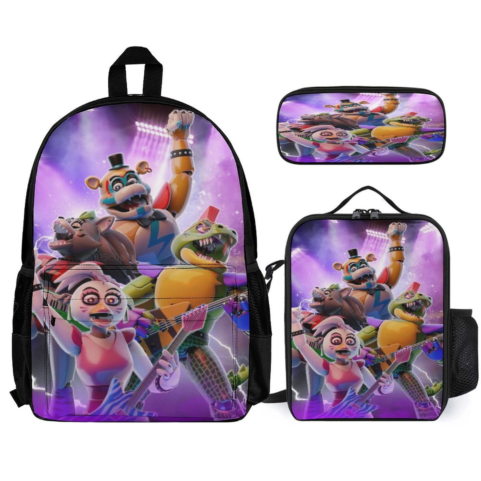 Five Nights At Fredd ys Backpack Set 16.5in Backpacks with Pencil Case ...