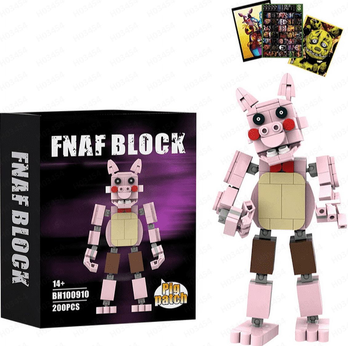 Five Nights Security Breach Building Block Toy, Fighting Monster Action ...
