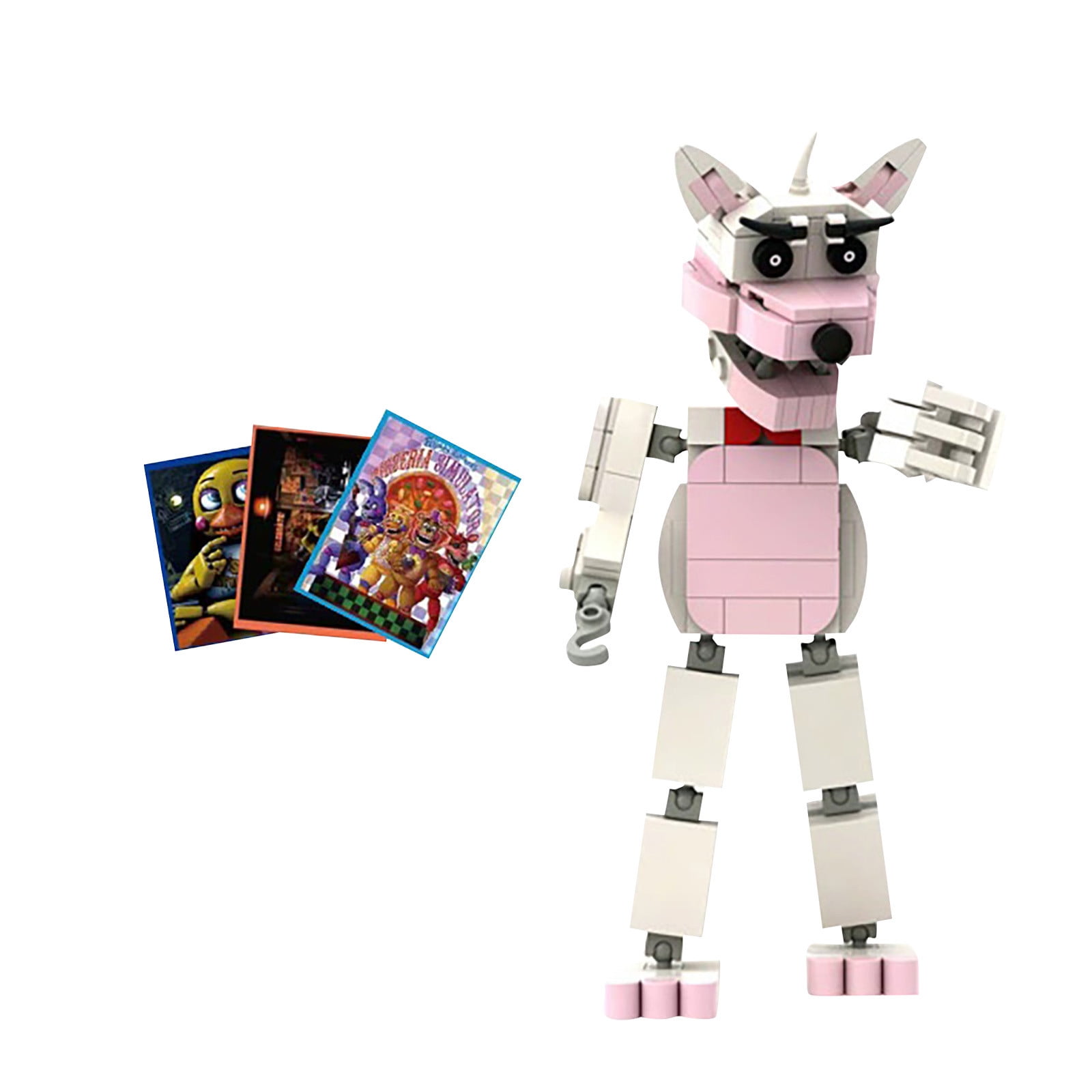 Five Nights Security Breach Building Block Toy, Fighting Monster Action ...