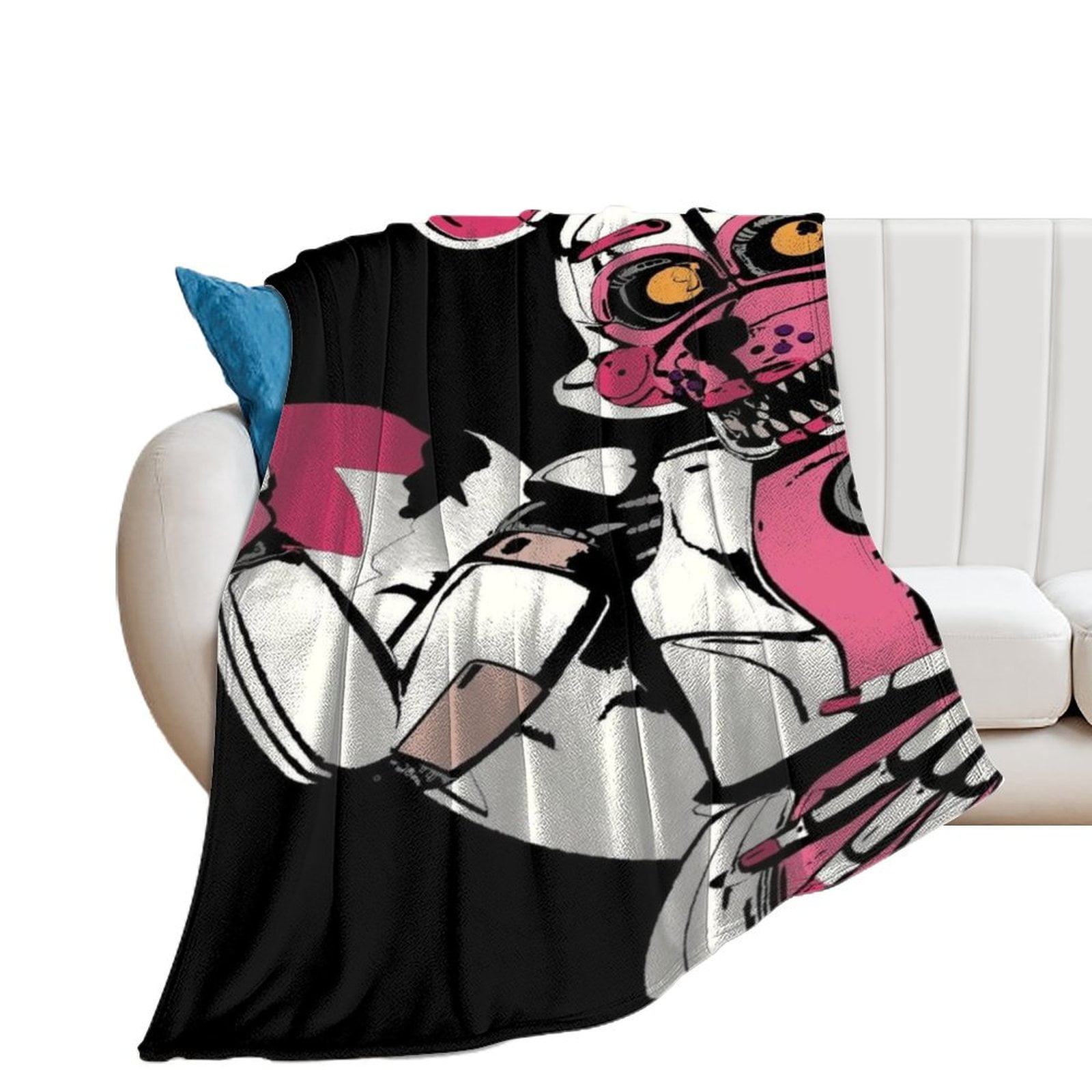 Five Nights at Fred-dy Throw Blanket Flannel Anime for Girls Boys Men ...