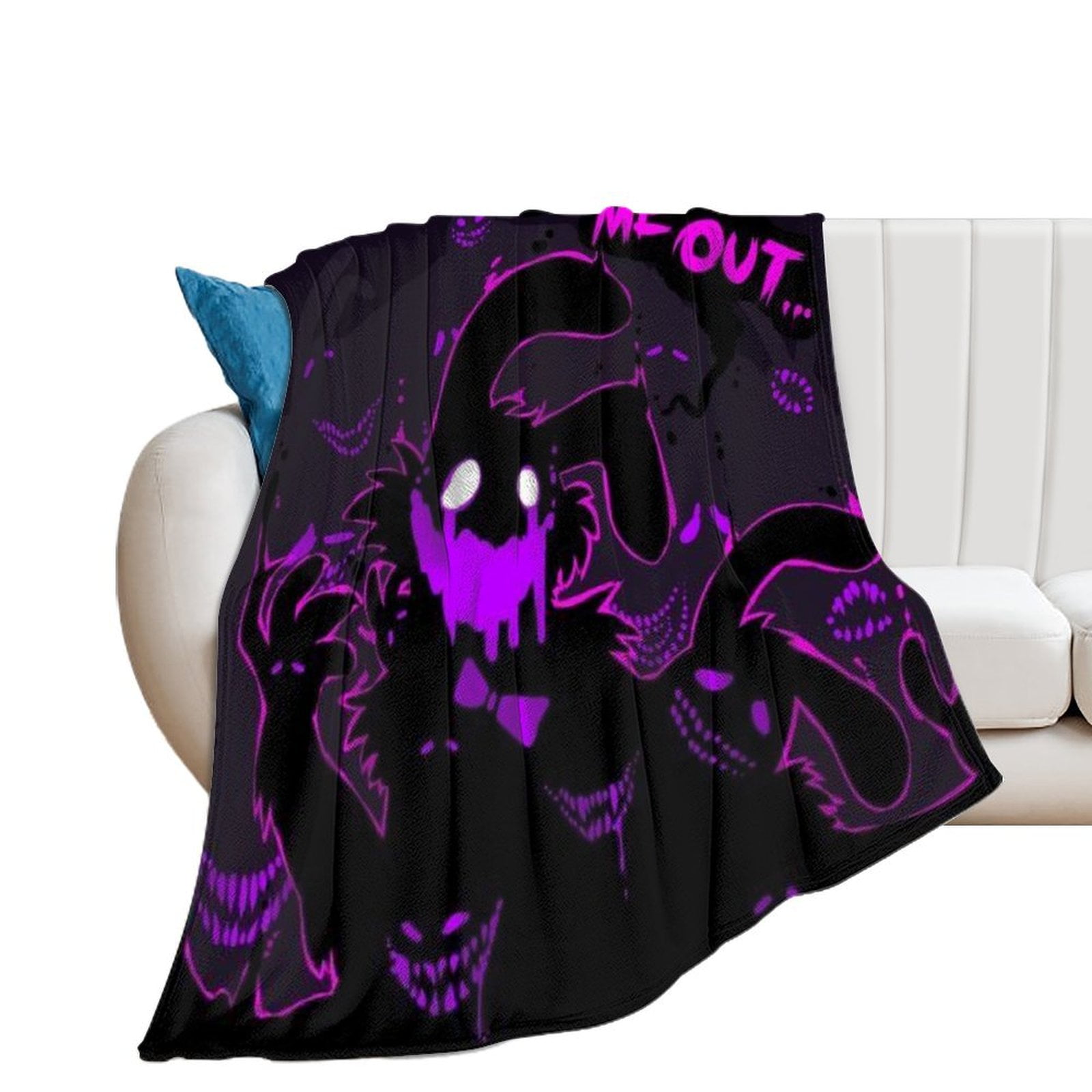 Five Nights at Fred-dy Throw Blanket Flannel Anime for Girls Boys Men ...