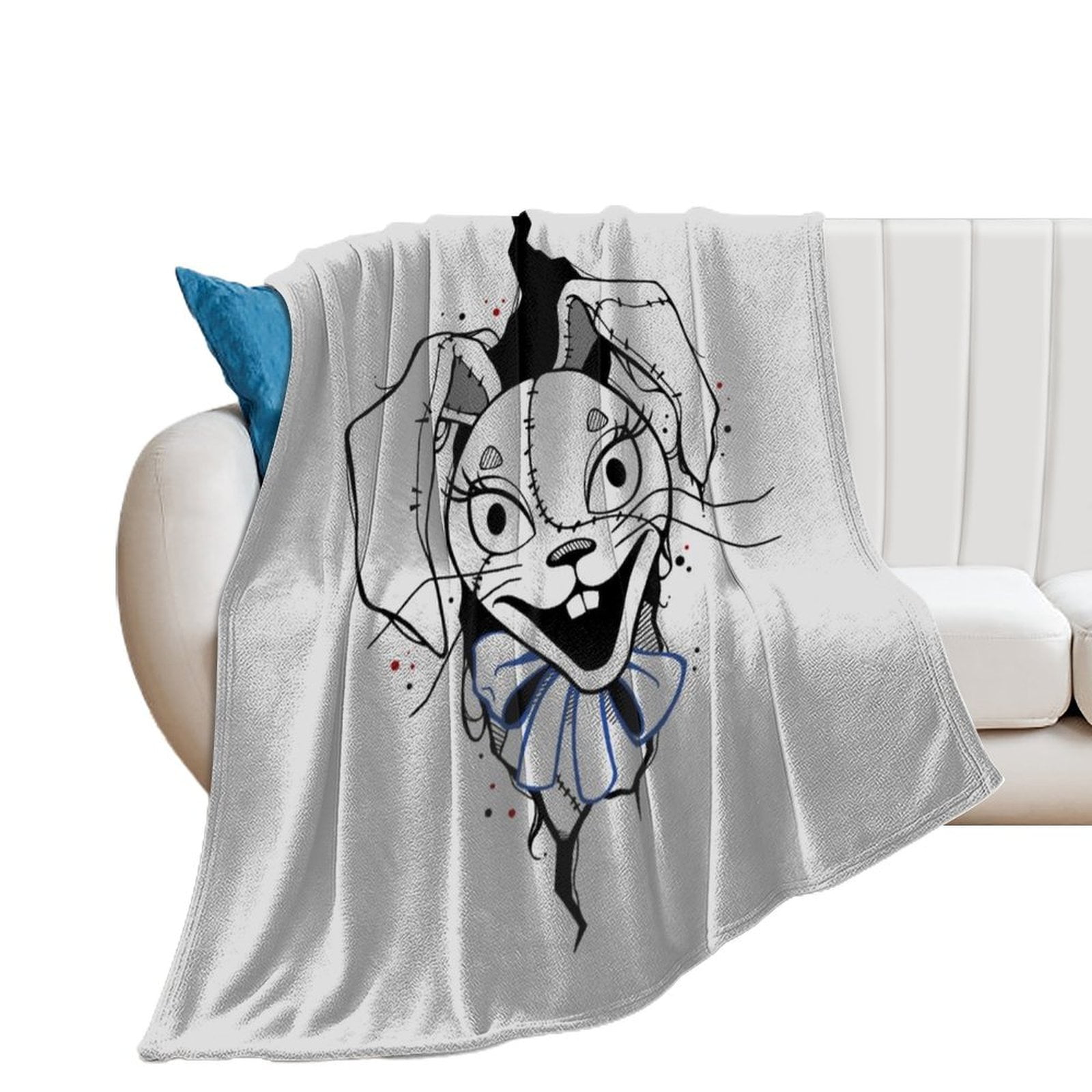 Five Nights at Fred-dy Throw Blanket Flannel Anime for Girls Boys Men ...