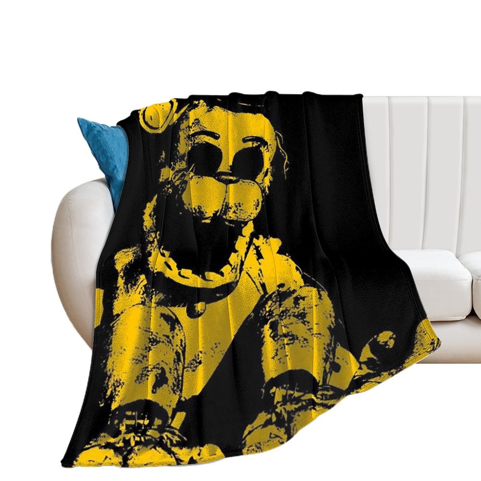 Five Nights at Fred-dy Throw Blanket Flannel Anime for Girls Boys Men ...
