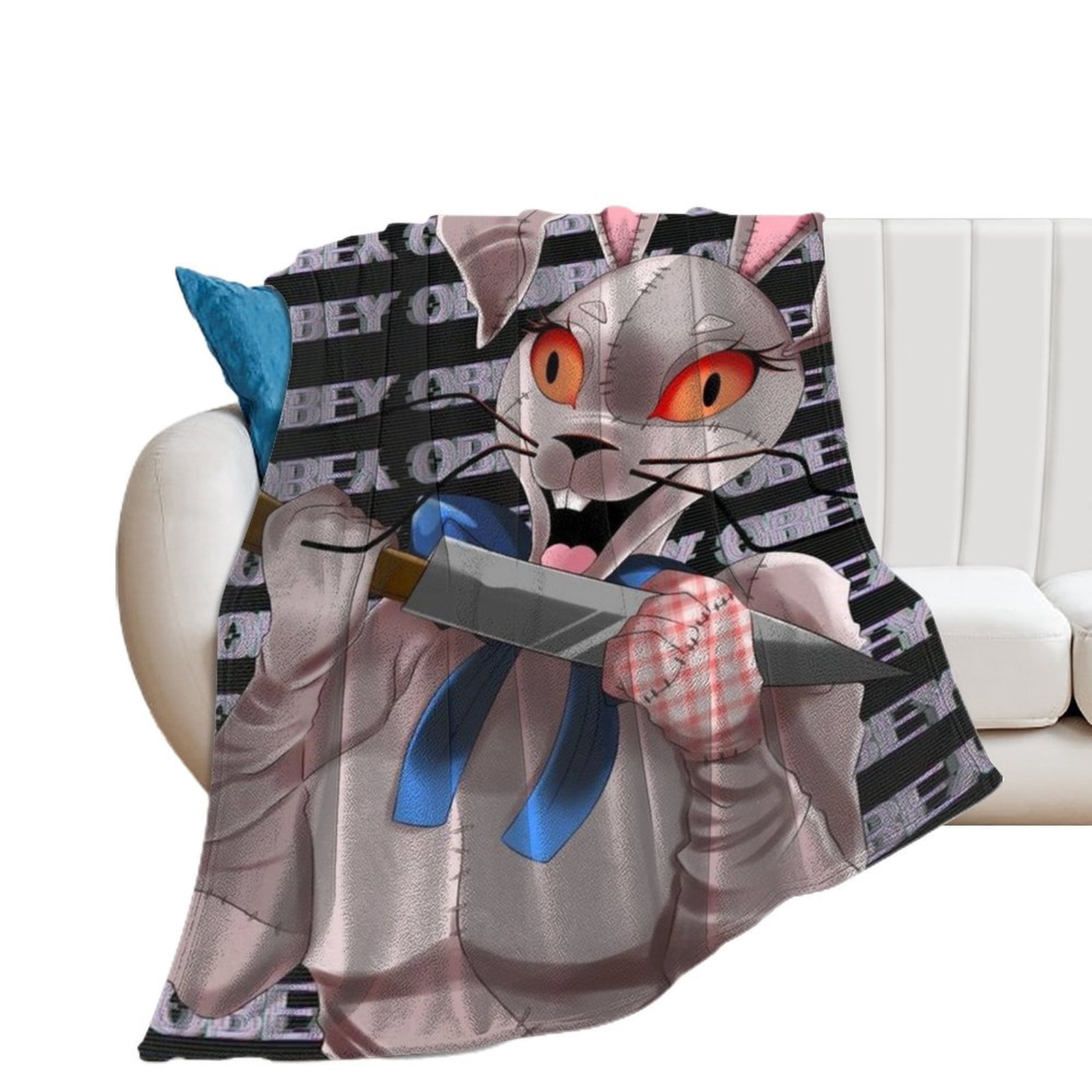 Five Nights at Fred-dy Throw Blanket Flannel Anime for Girls Boys Men ...