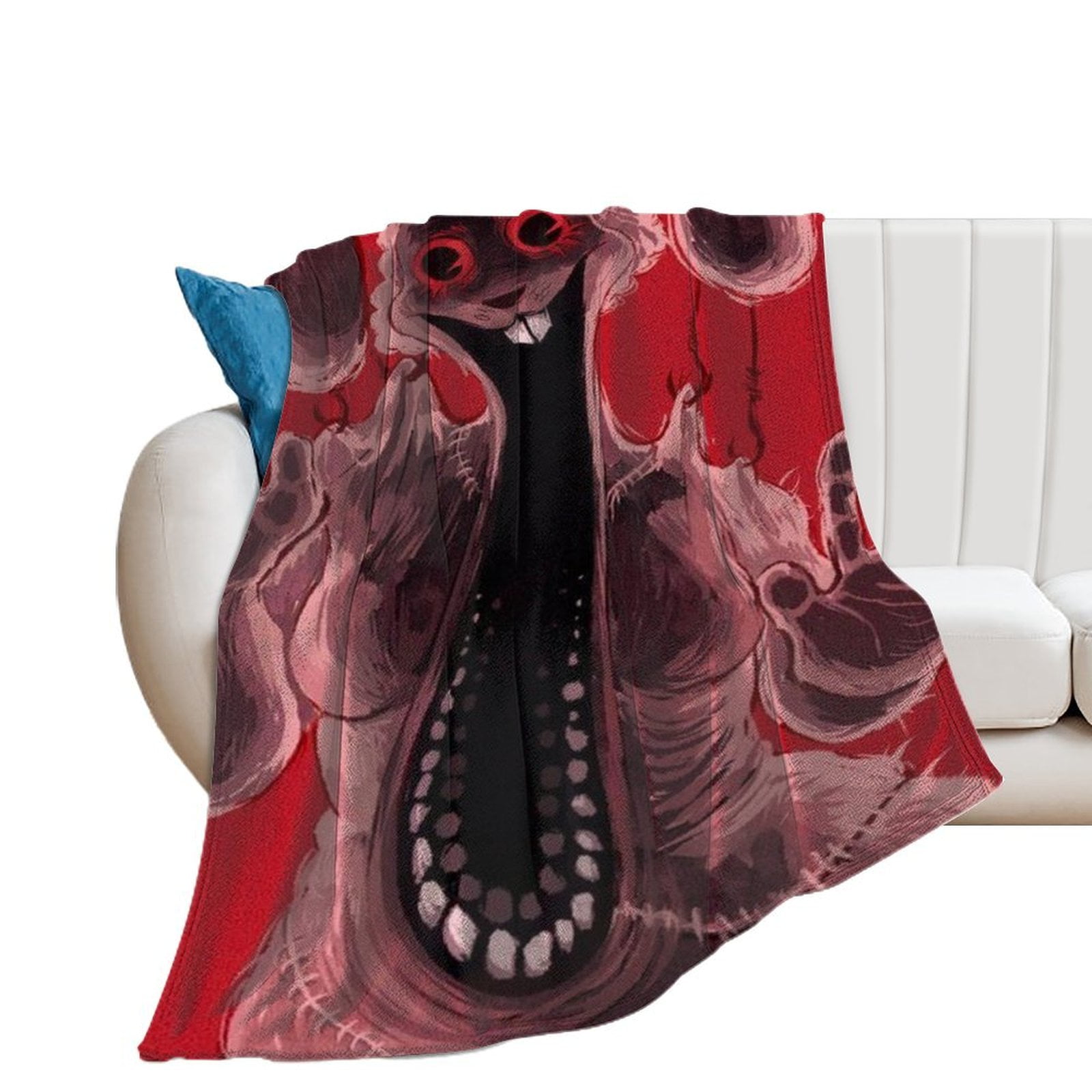 Five Nights at Fred-dy Throw Blanket Flannel Anime for Girls Boys Men ...