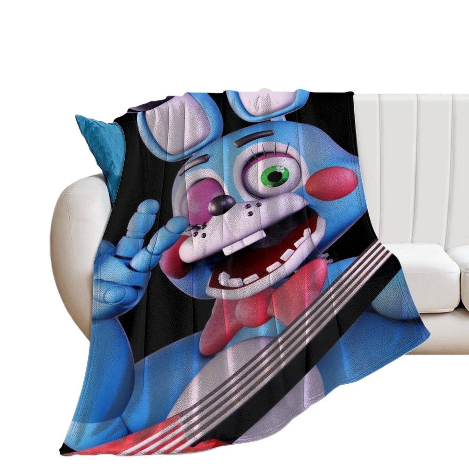 Five Nights at Fred-dy Throw Blanket Flannel Anime for Girls Boys Men ...