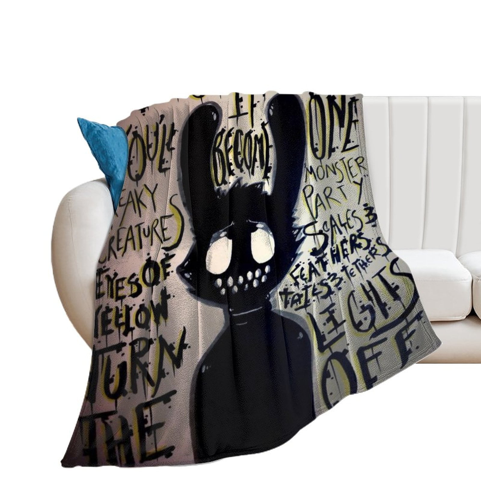 Five Nights at Fred-dy Throw Blanket Flannel Anime for Girls Boys Men ...