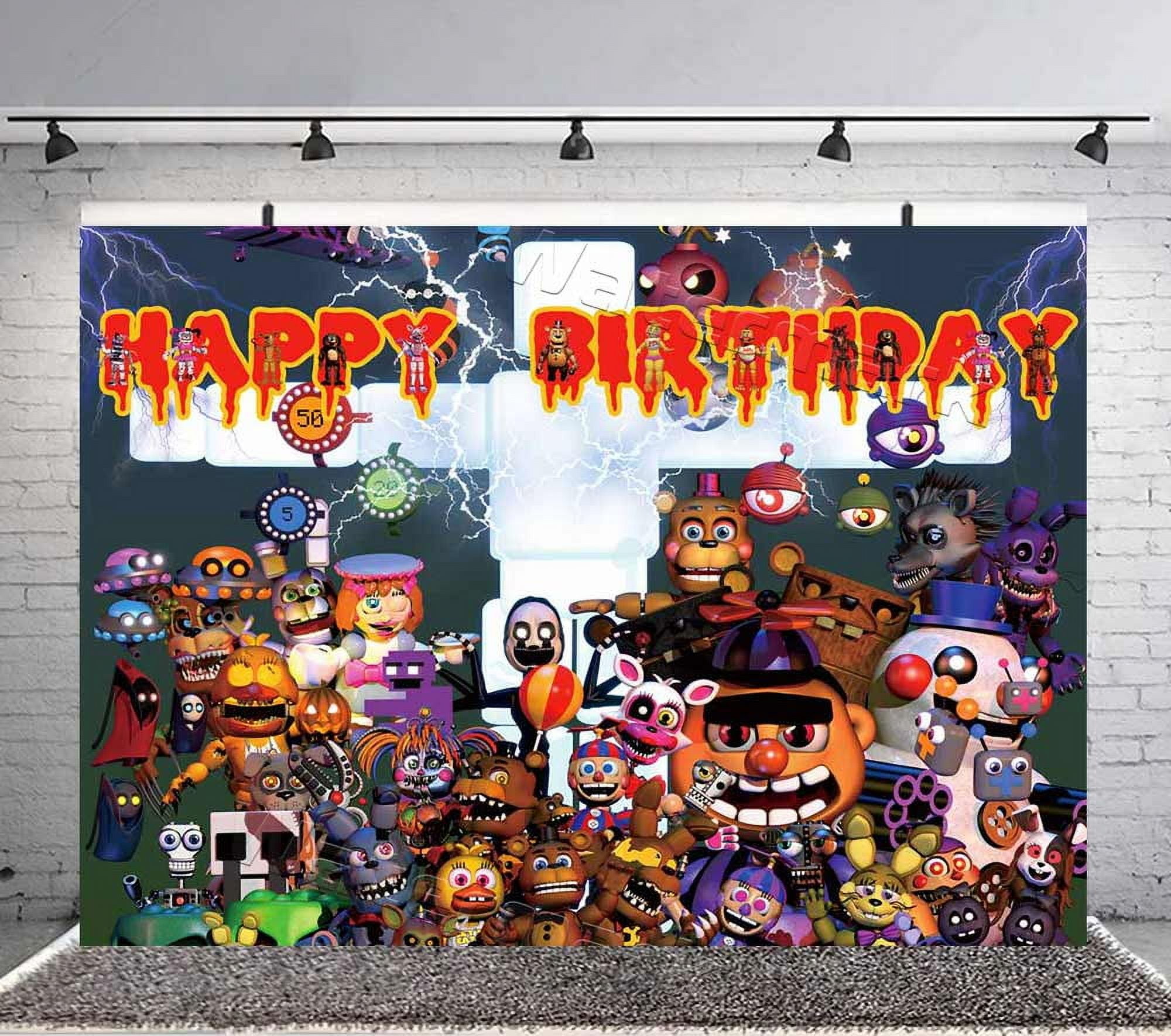 Five Nights at Freddy Background Wall Decor Taspestry Post Banner ...