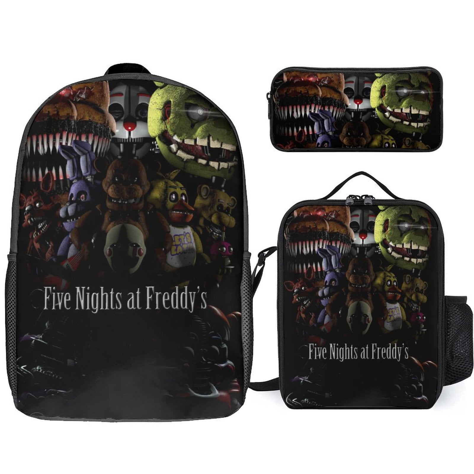 Five Nights at Freddy FNAF_8026098 Backpack Messenger Bag Lunch Bag ...