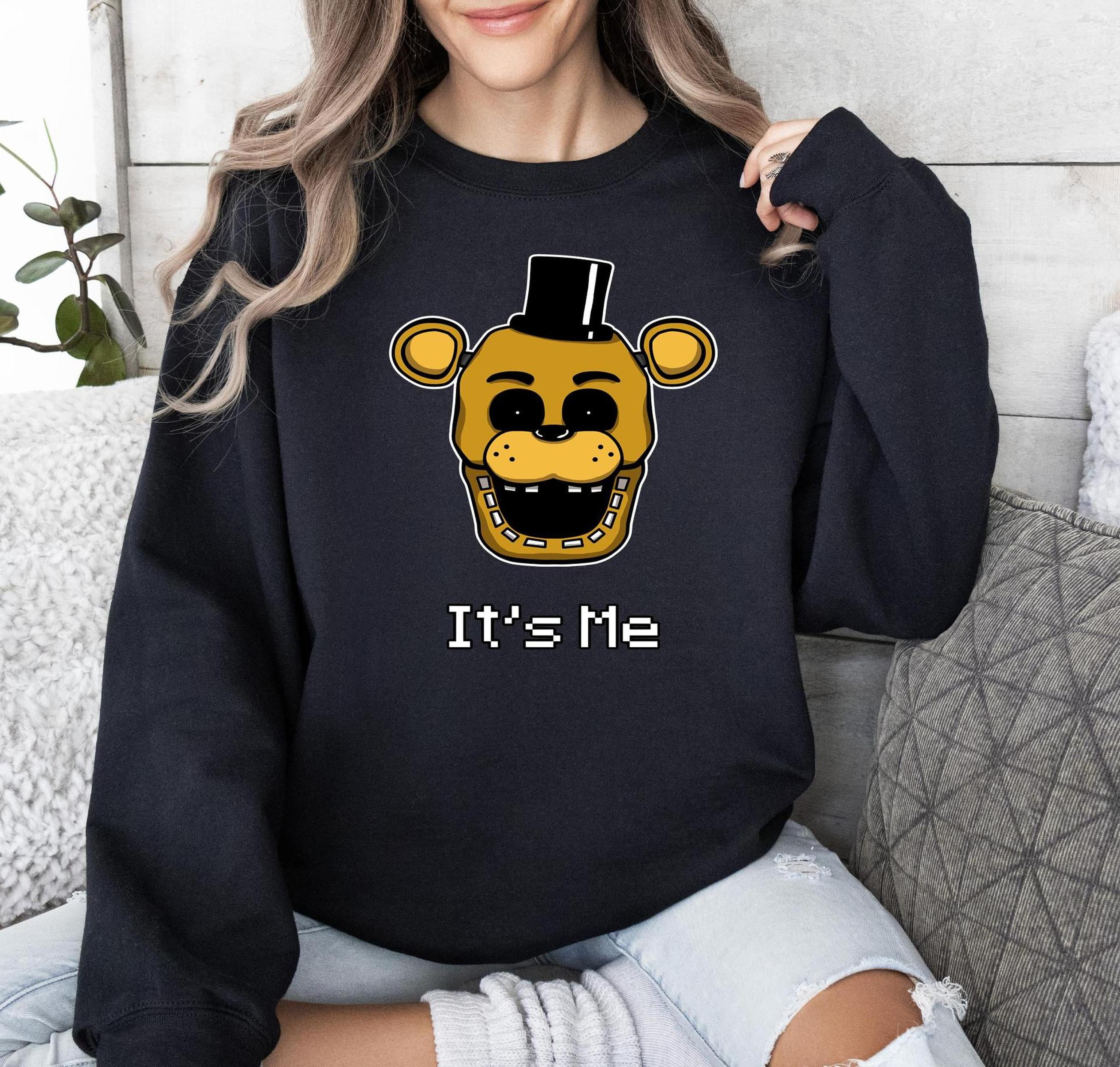 Five Nights at Freddy FNAF - Golden Fredd Me Essential, Sweatshirt ...