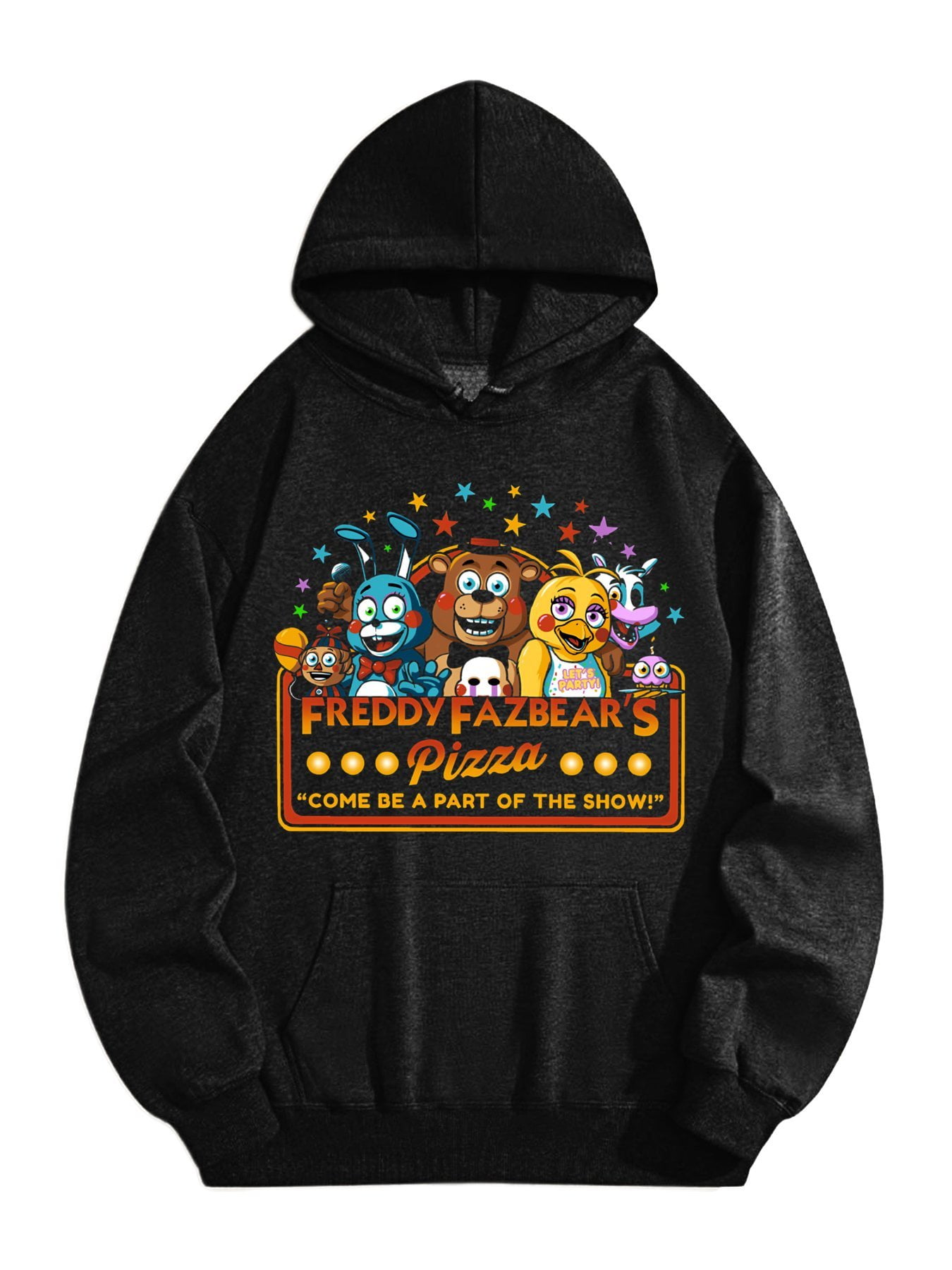 Five-Nights at Freddy Merch Mens Ultimate Heavyweight Pullover Hoodie ...