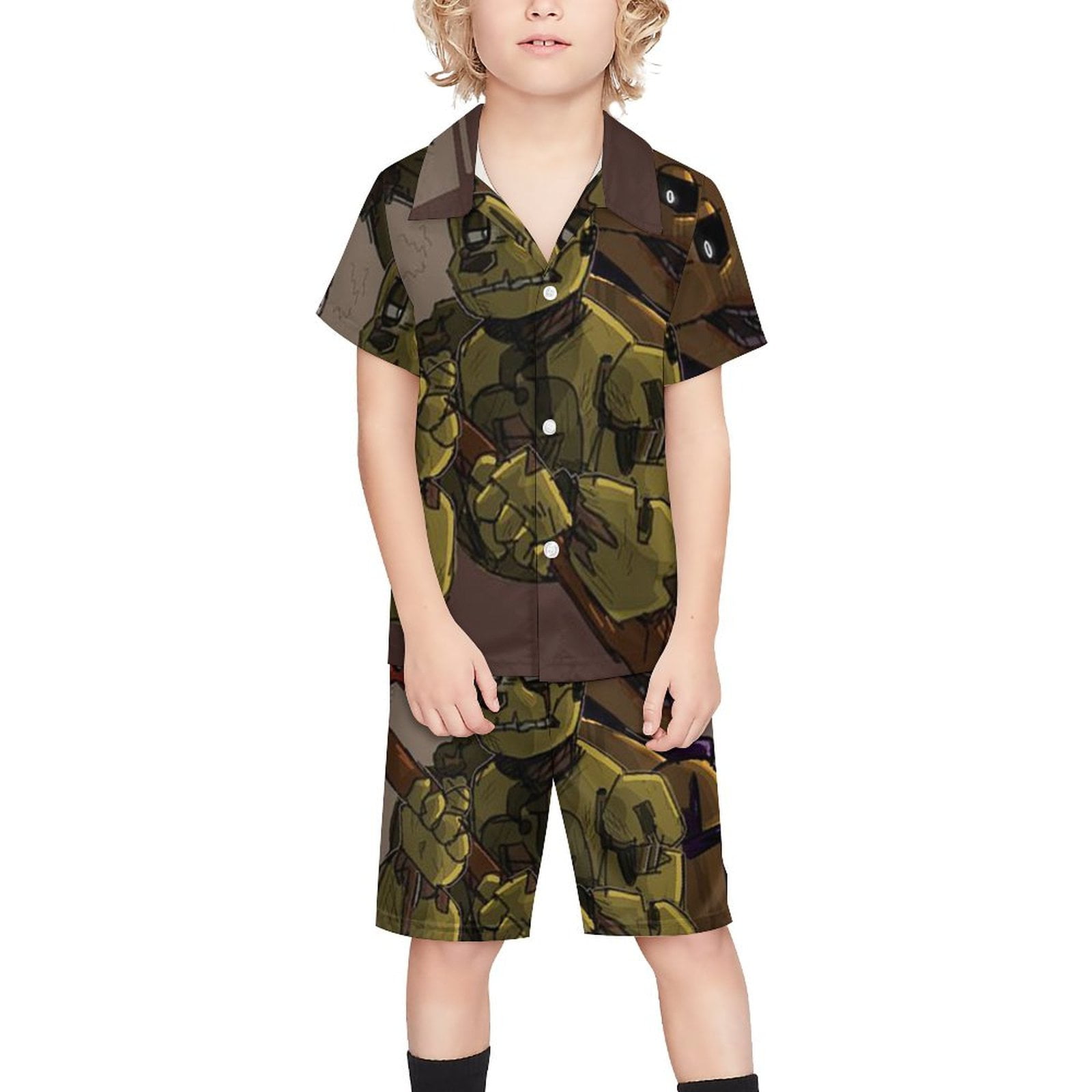 Five Nights at Freddy Swim Trunks Anime Cute for Boys Gift 11-12T Five ...